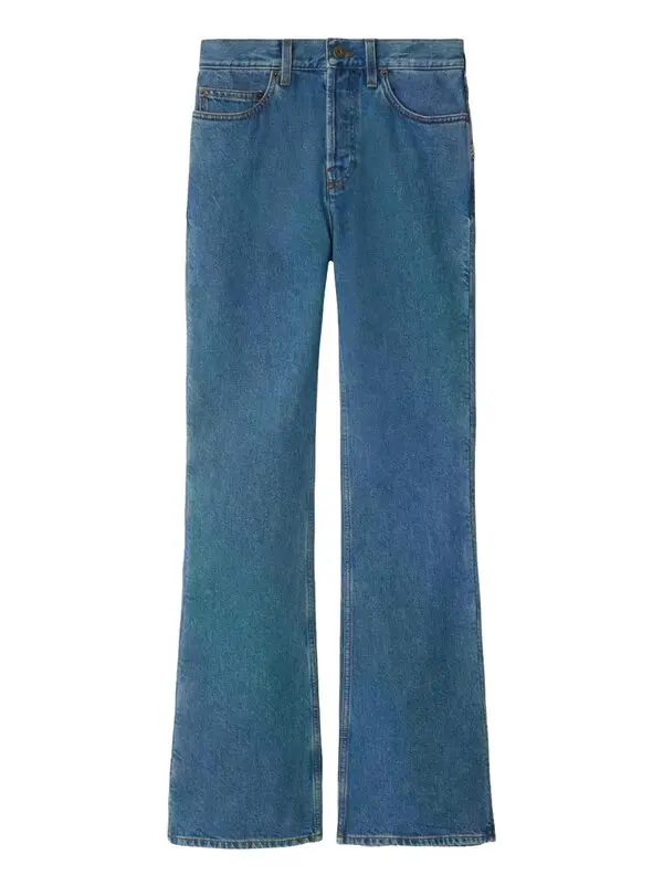 Burberry High-rise Jeans - Blue