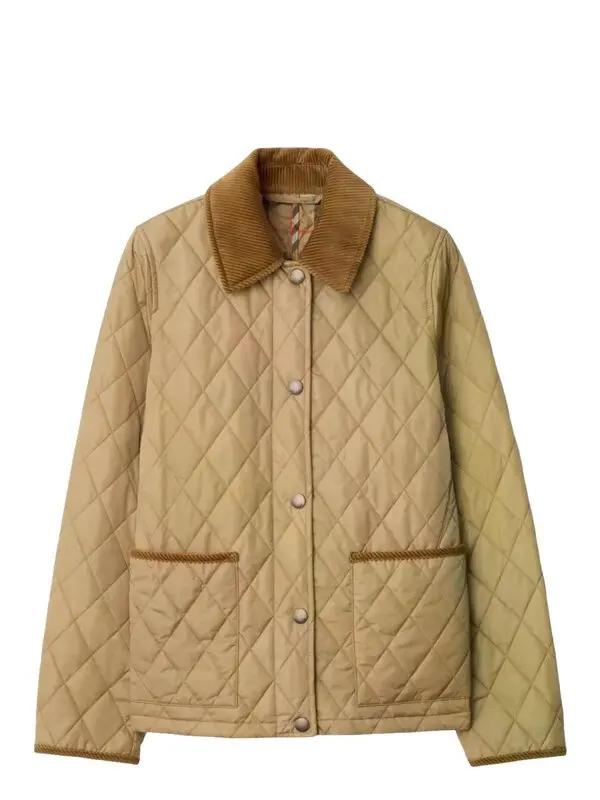 Burberry Quilted Jacket - Neutrals