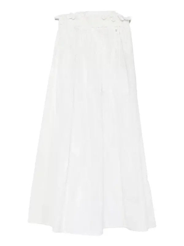 Herno High-waisted Skirt - White