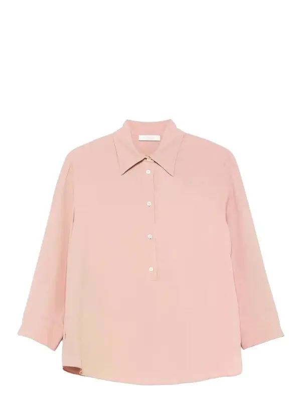 SLOWEAR Silk-blend Shirt - Pink
