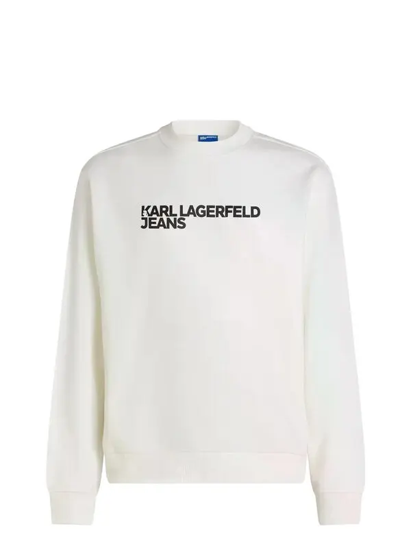 Karl Lagerfeld Logo-print Sweatshirt - White
