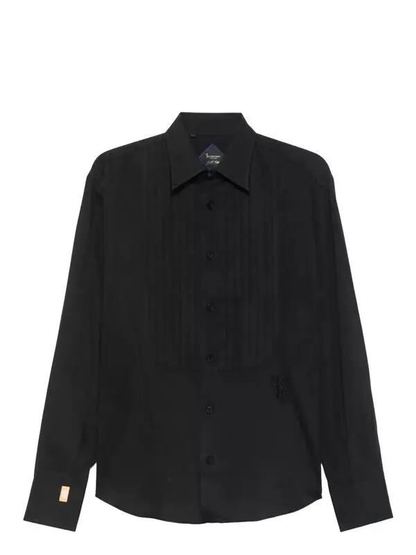 BILLIONAIRE Button-up Shirt - Black