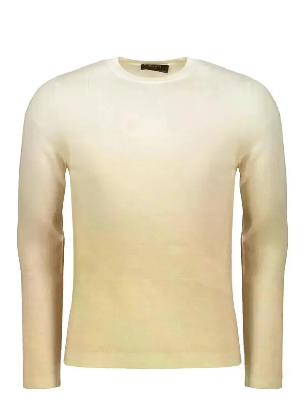 MOORER Gradient-effect Jumper - Neutrals