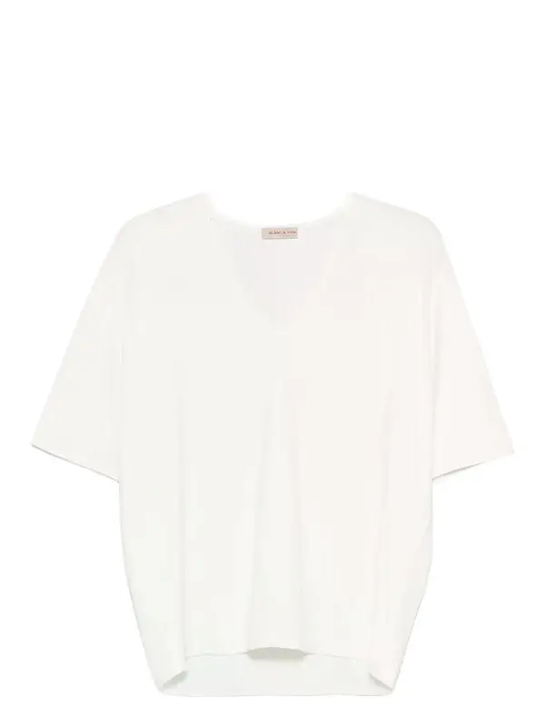 BLANCA VITA Jersey T-shirt - White