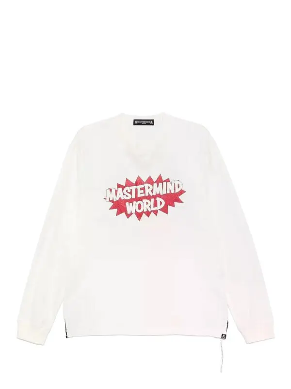 MASTERMIND WORLD Logo-printed T-shirt - White