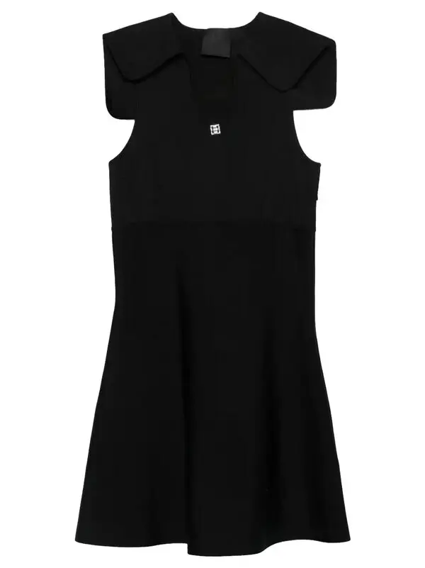 Givenchy Sailor-collar Dress - Black