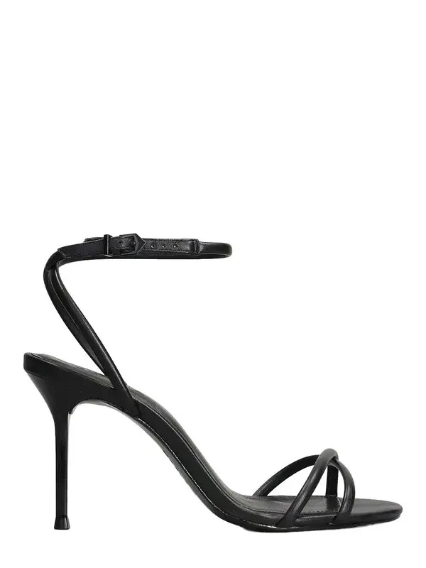 Schutz 100mm Leather Sandals - Black