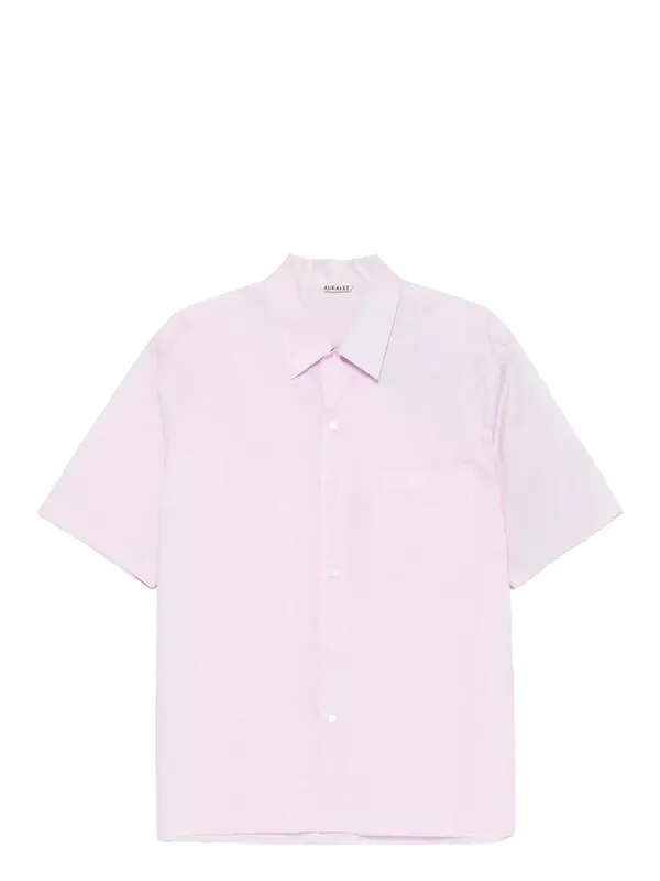 Auralee Cotton Shirt - Pink
