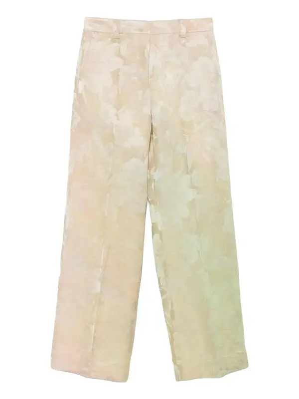 Incotex Jacquard Trousers - Neutrals