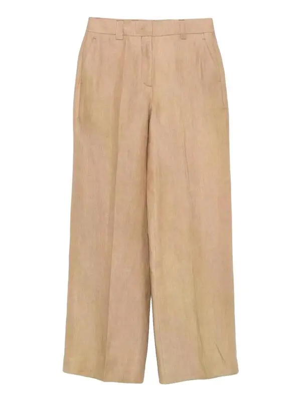 Incotex Linen Trousers - Neutrals