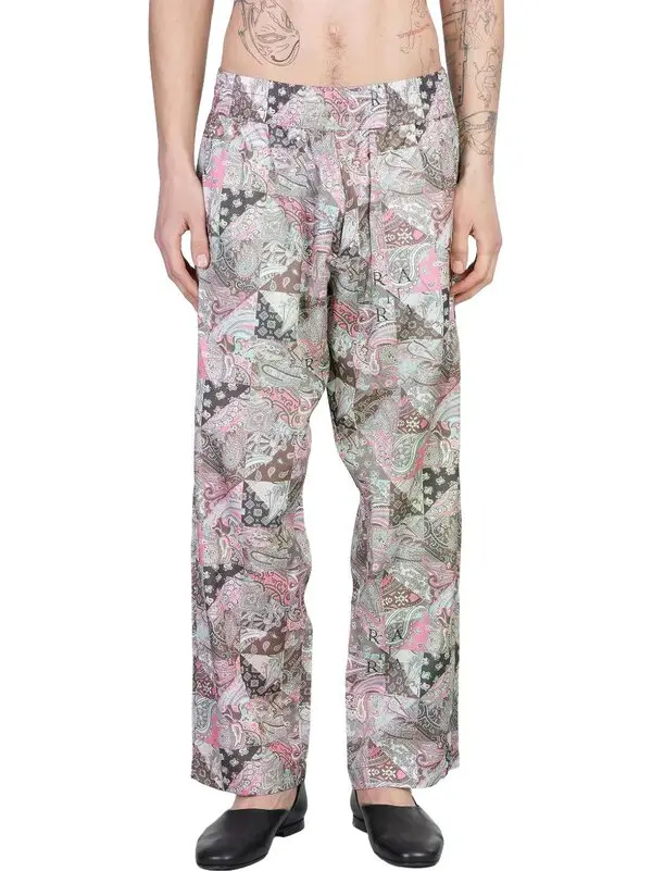 RANRA Paisley Trousers - Pink