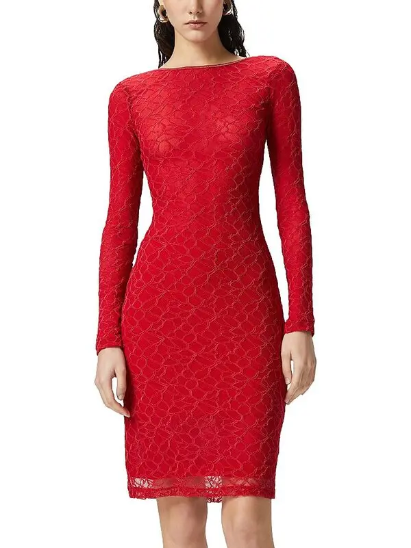 Pinko Aaron Dress - Salsa Red