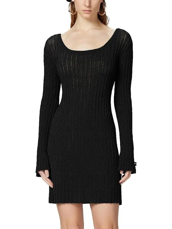 Pinko Lucas Dress - Limo Black