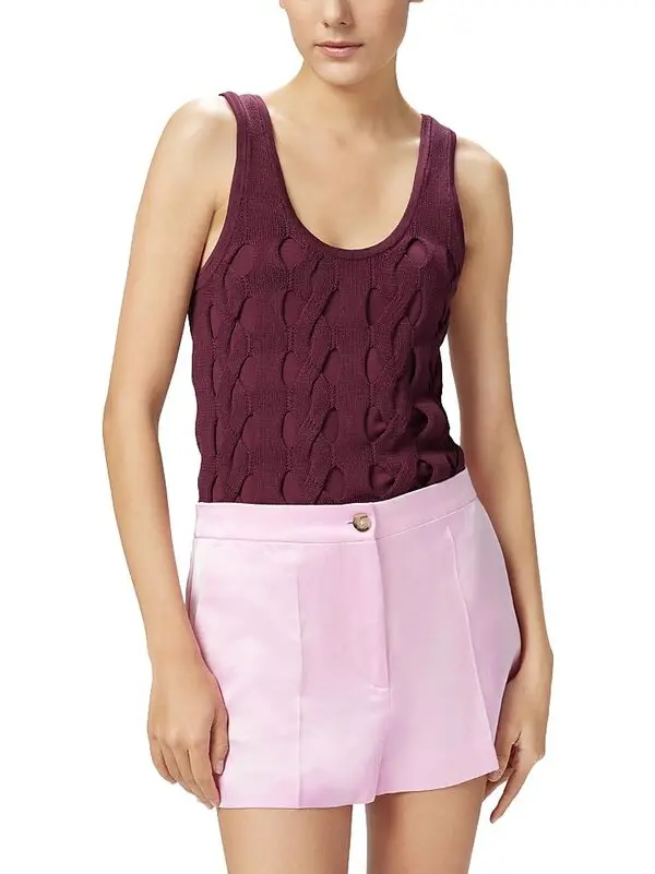 Pinko Derrik Tank Top - Intense Burgundy