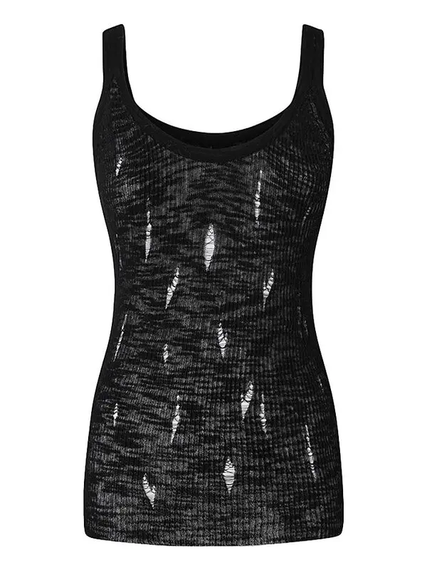 Pinko Sergio Tank Top - Limo Black