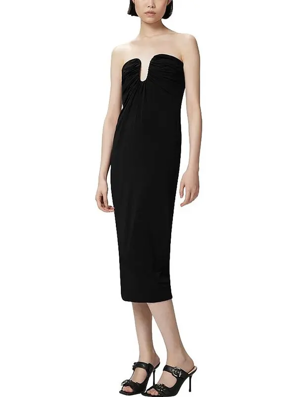 Pinko Cenerino Dress - Limo Black