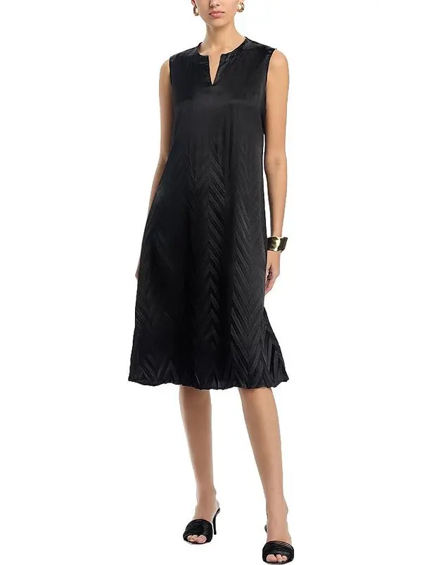 Misook Midi Sheath Dress - Black