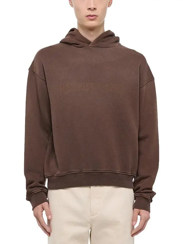 Helmut Lang Lazer Studio Hoodie - Espresso
