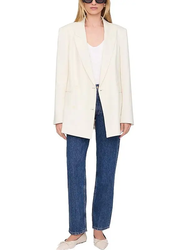 ANINE BING Jasmine Blazer - Cream
