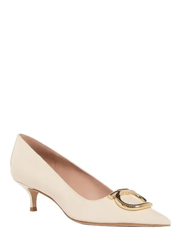 FERRAGAMO Lara Gancini Pumps - Mascarpone