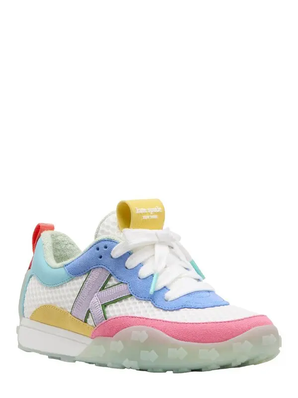 Kate Spade New York K As In Kate Low Top Sneakers - Gossamer Blue Multi