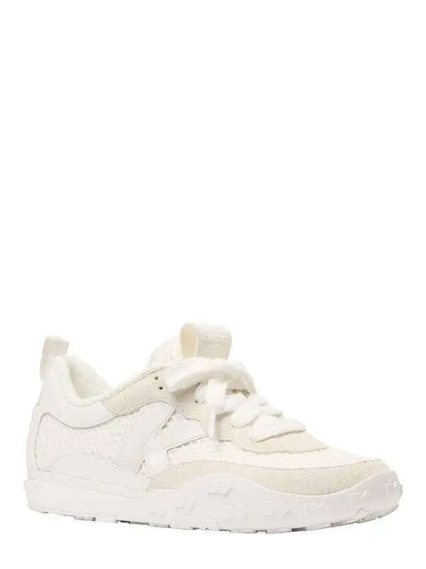 Kate Spade New York K As In Kate Low Top Sneakers - True White/ White
