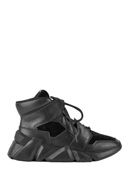 United Nude Space Kick Jet Hi High-top Sneakers - Black Ii