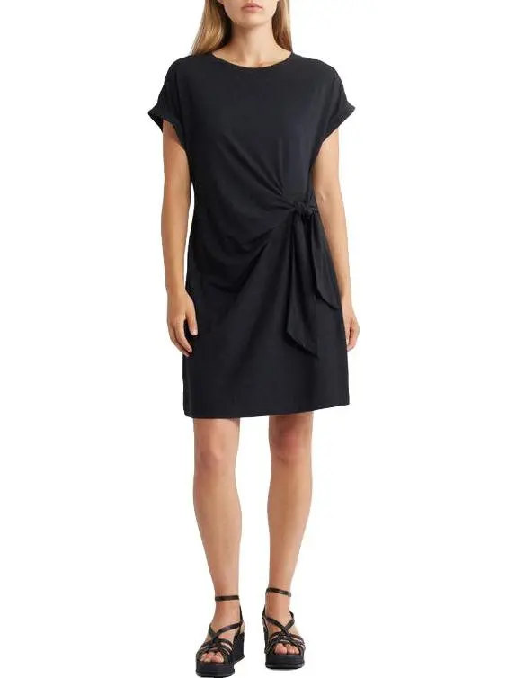 Tommy Bahama Marina Side Tie T-shirt Dress - Black