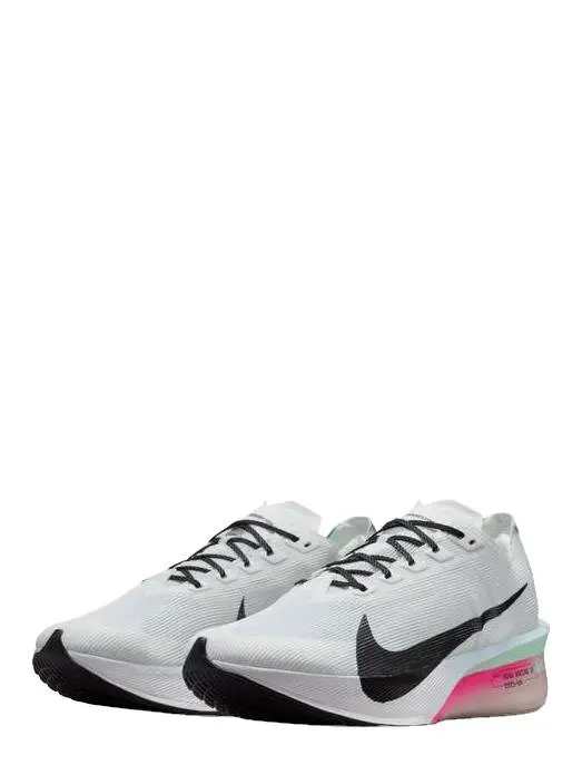 Nike Zoomx Vaporfly Next% 4 Racing Shoe - White/hyper Pink