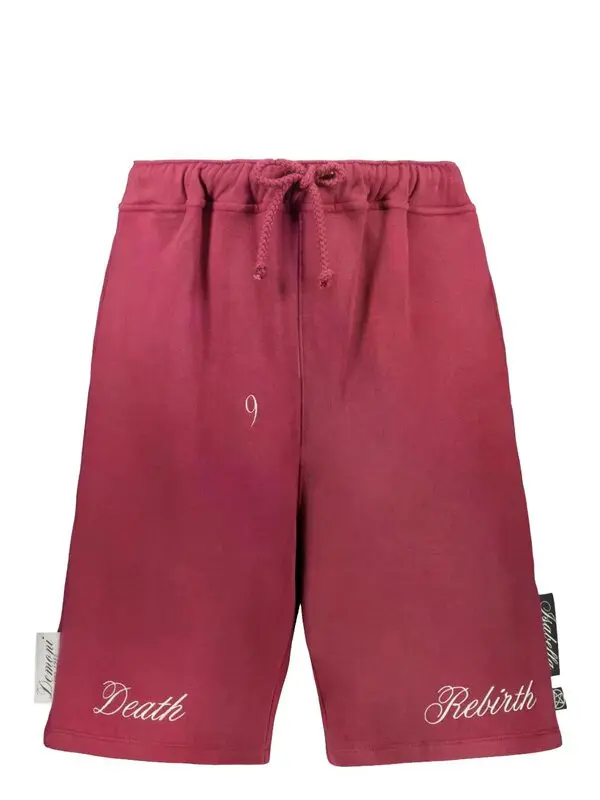 ISABELLA 1985 Cotton Track Shorts - Red