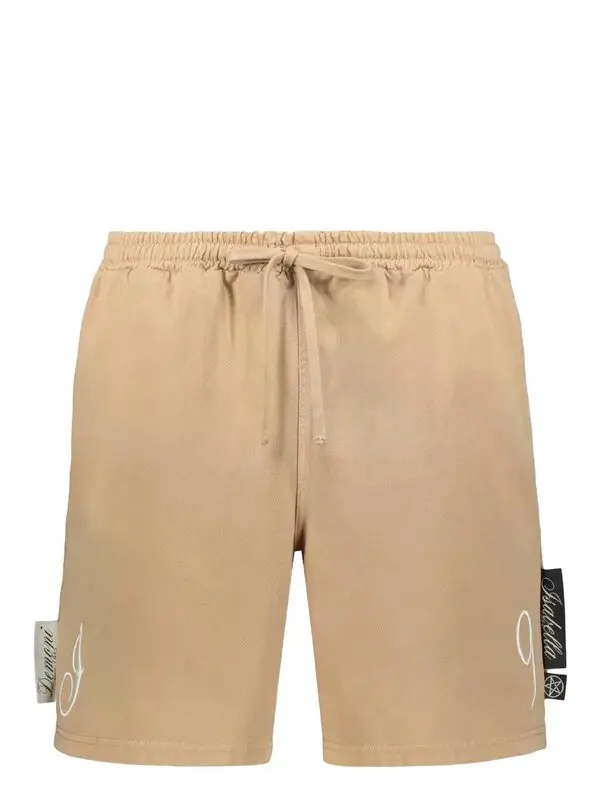 ISABELLA 1985 Cotton Bermuda Shorts - Neutrals