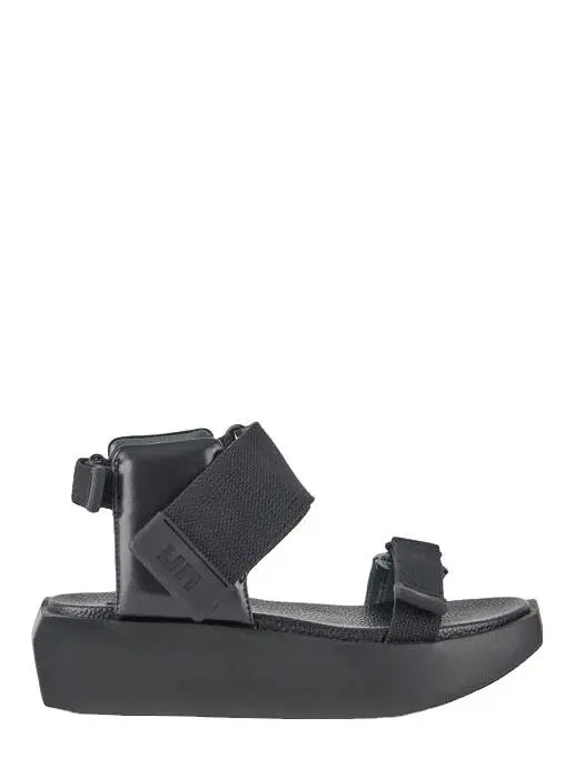 United Nude Wa Puffy Lo Flatform Sandal - Black