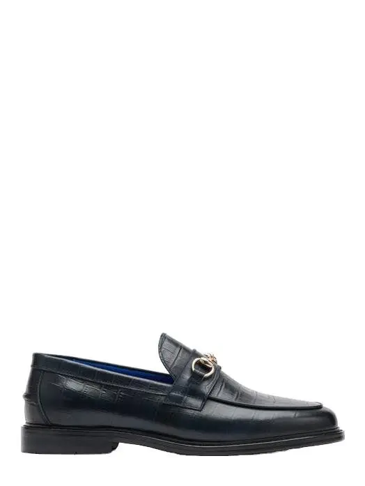 MARC NOLAN Boardwalk Bit Loafer - Navy