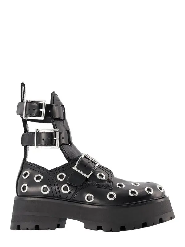 Alexander McQueen Ankle Boots - Black