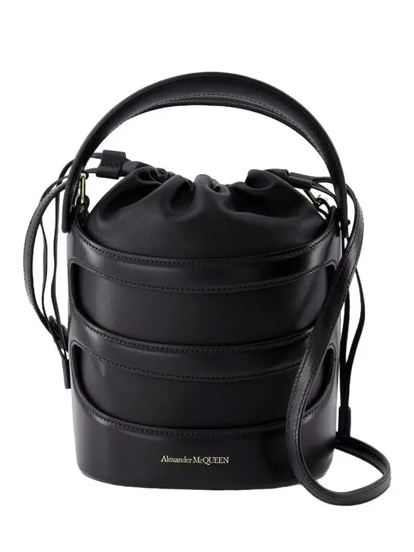 Alexander McQueen Rise Bag - Black