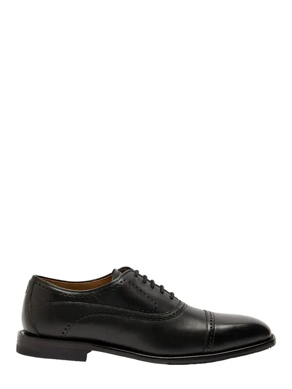 OLIVER SWEENEY Banbury Leather Derby Shoes - Black