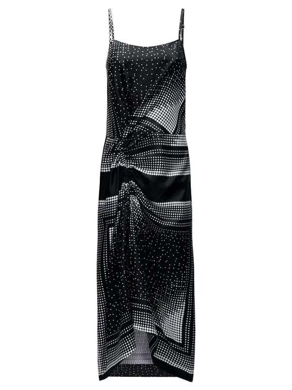 CALLAS MILANO Angie Camisole Midi Dress - Black