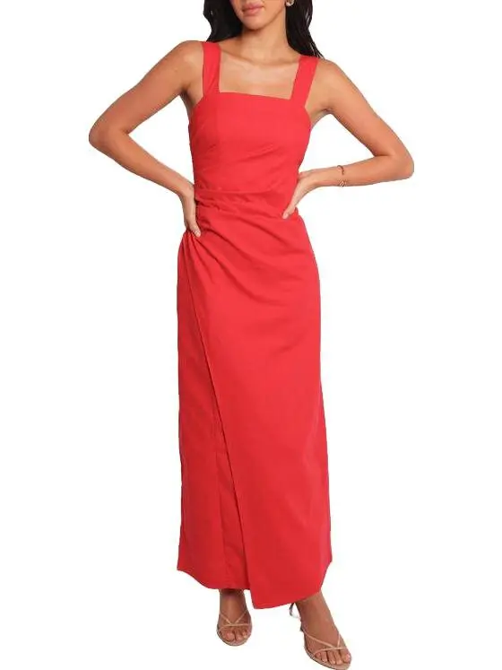 PETAL & PUP Caterina Maxi Dress - Red