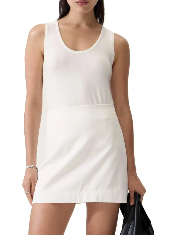 Deluc Samuel Sweater Tank - Ecru