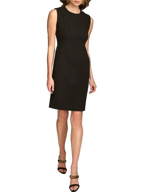 Donna Karan New York Sleeveless Cocktail Dress - Black