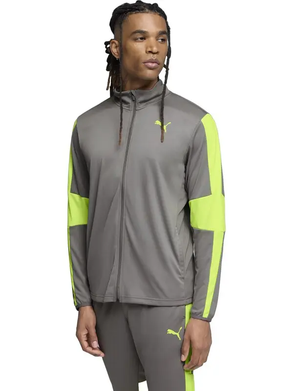 PUMA Train Favorite Zip-up Training Jacket - Gray