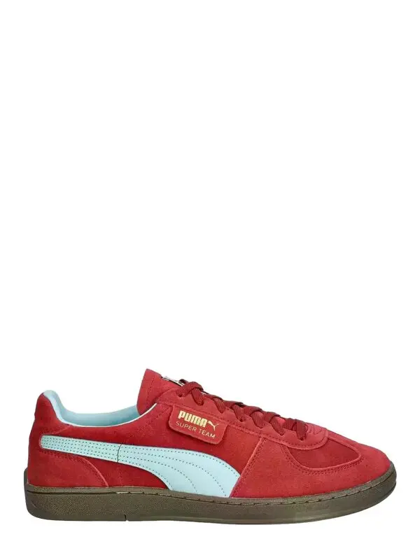 PUMA Super Team Suede Sneakers - Red