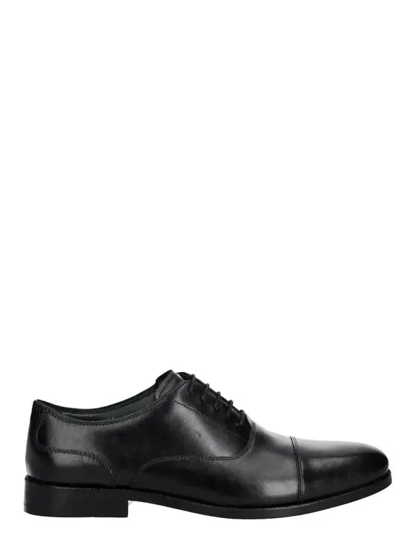 Clarks James Derby Shoes - Black