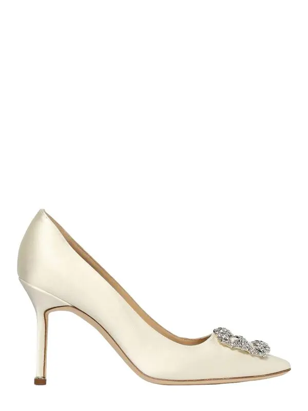 Manolo Blahnik Pumps - Cream