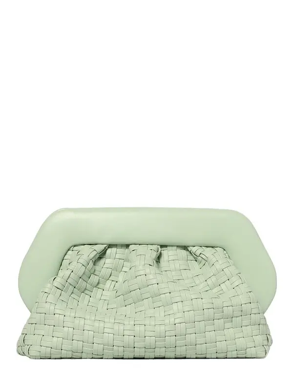 THEMOIRE Woven Clutch - Water