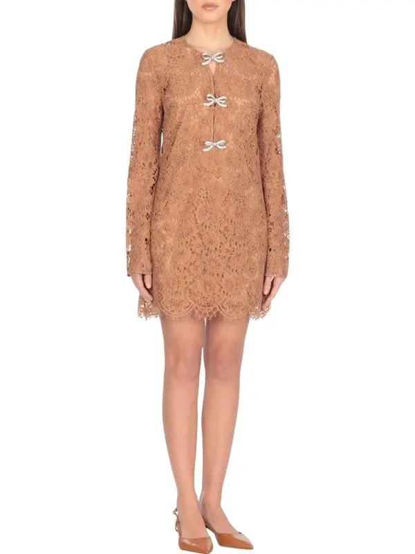 SELF-PORTRAIT Dress - Beige