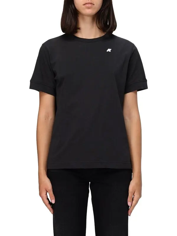 K-WAY Short Sleeve Crewneck T-shirt - Black