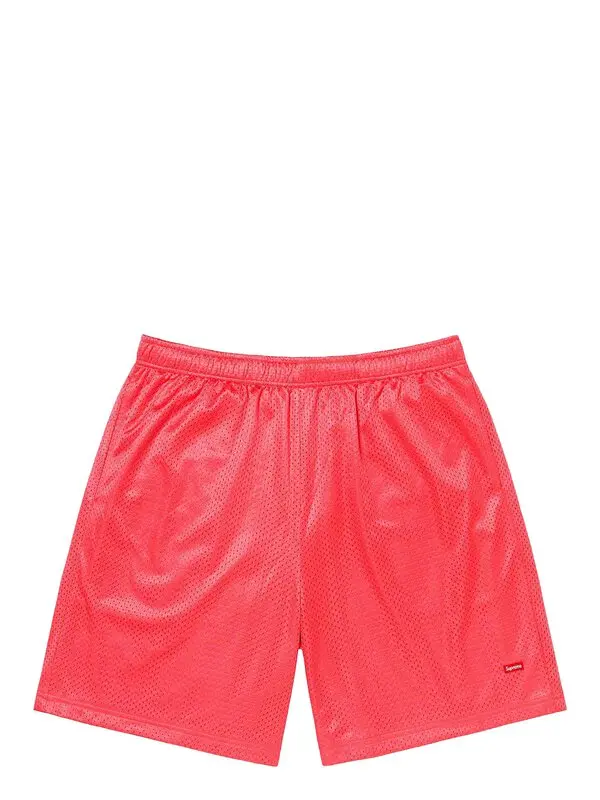 Supreme Small Box Baggy Mesh Short - Orange