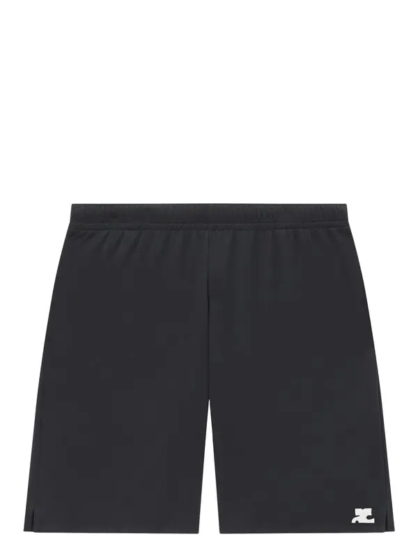 COURREGES Sport Lycra Football Short - Black