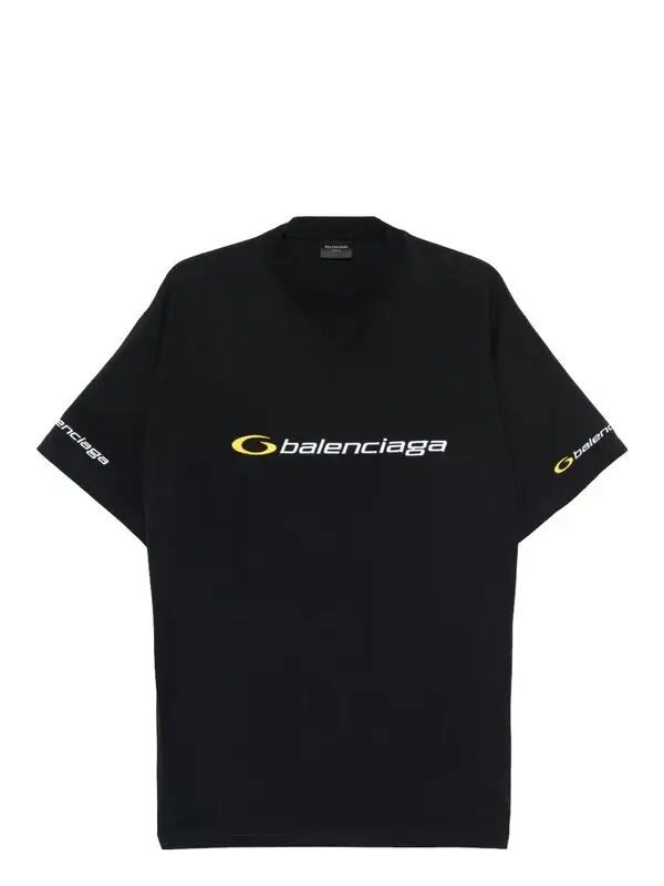 Balenciaga Jersey T-shirt - Black